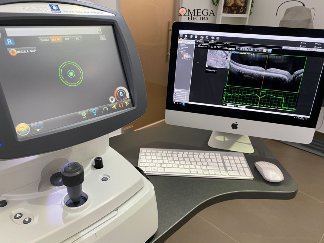 NIDEK OCT RS-330 - Strumenti Oftalmici Vendita Assistenza OMEGA ELECTRA